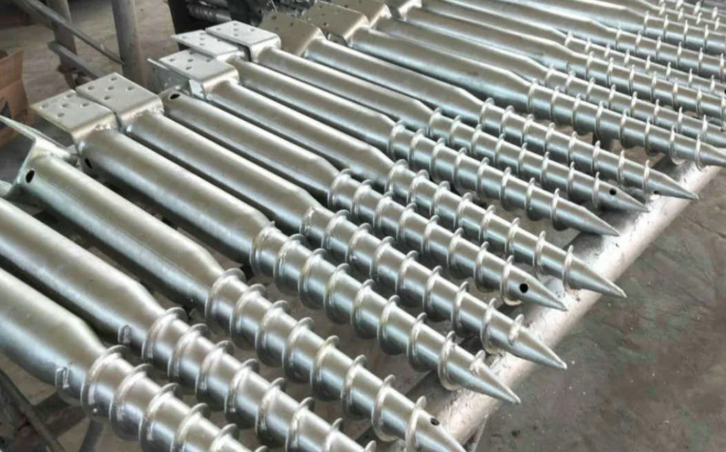 Hot Dipped Galvanized Steel Solar Ground Anchor Solar Ground Screw ...