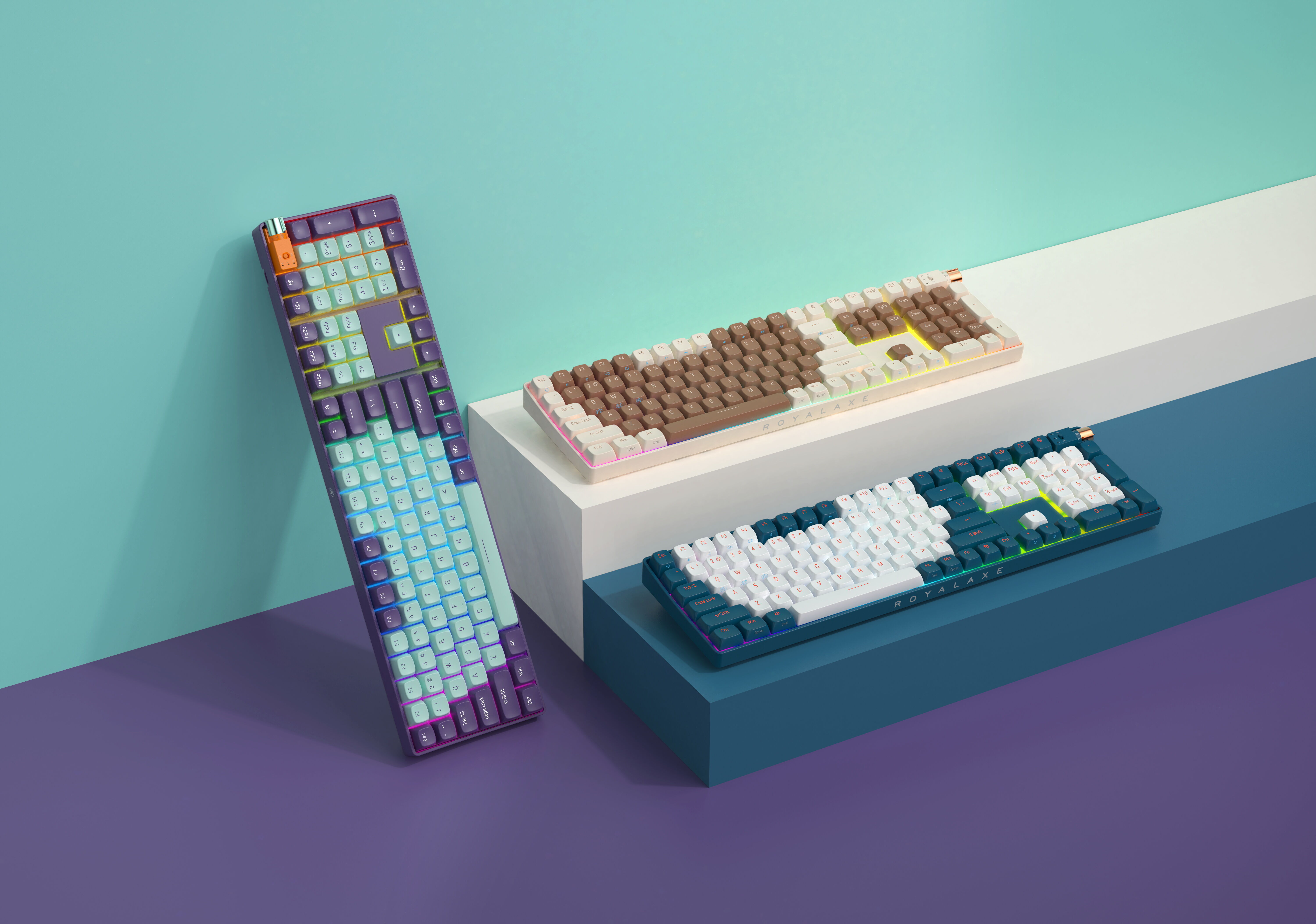 Buy Wholesale China Wired+wireless+bluetooth Mechanical Keyboard With ...