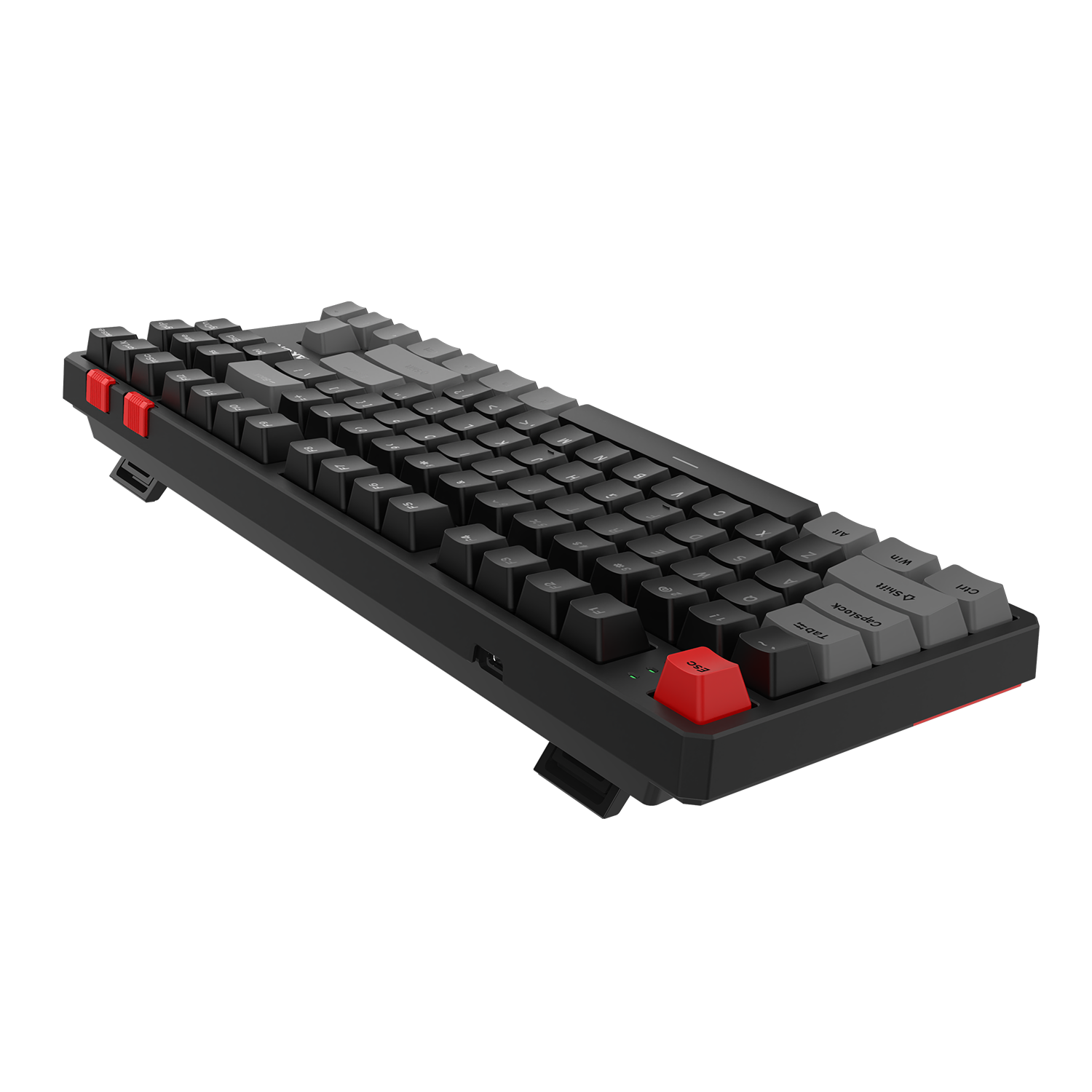 Aikun Gx987 Wired Wireless Bt 3 Modes 87 Keys Gaming Keyboard With ...
