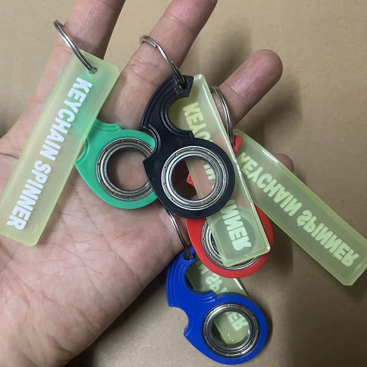 Hot Popular Karambit Keychain Spinner Fidget Toy Kechains For Finger ...