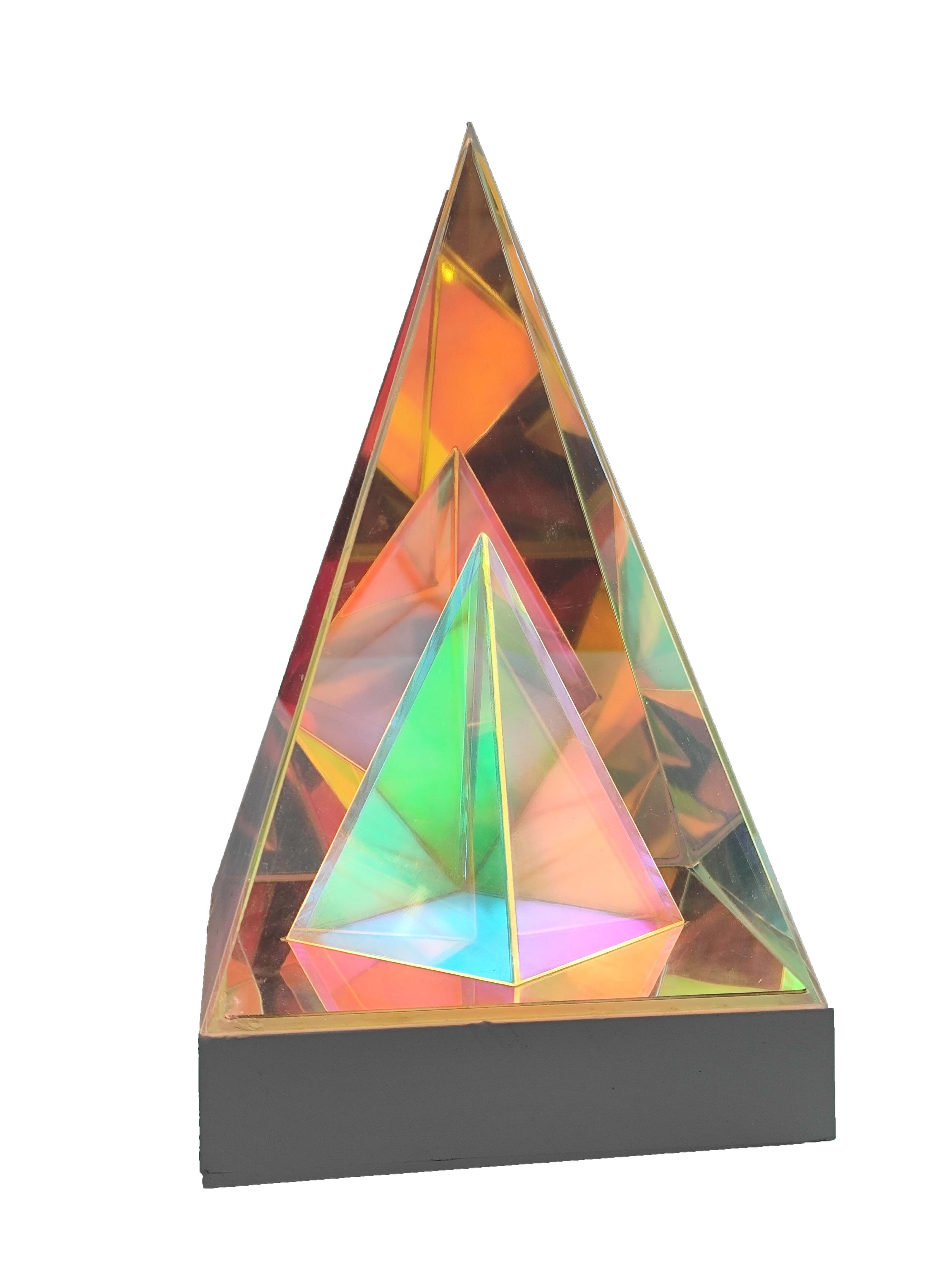 Buy Wholesale China Acrylic Desktop Creative Atmosphere Light Pyramid ...
