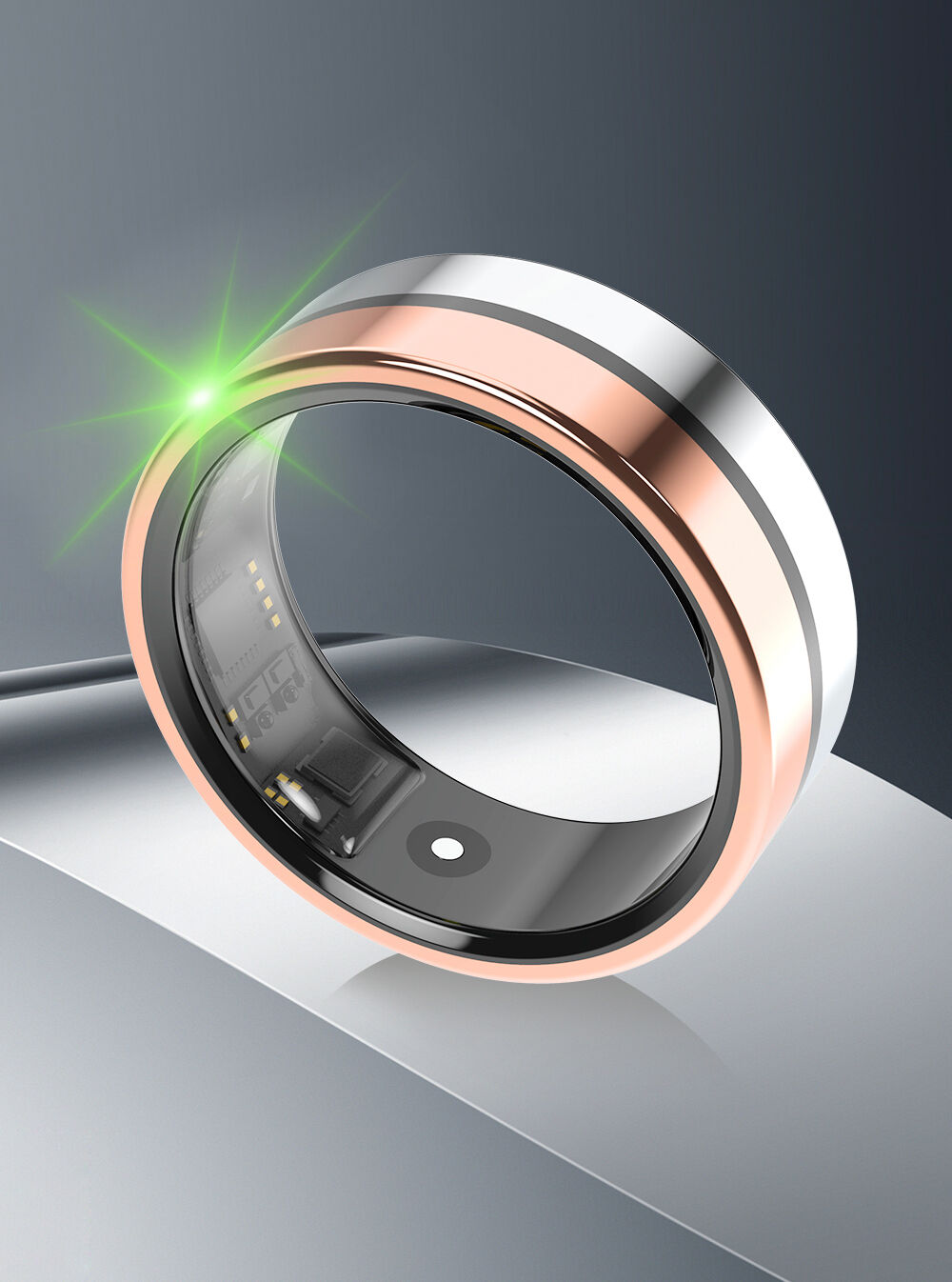 Tm01 Eiot Smart Health Ring Anillo Inteligente Ultrathin Stainless ...