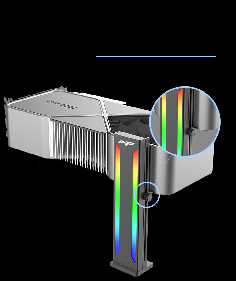 Buy Wholesale China Ihtp 5v Argb Graphics Card Gpu Brace Graphics Card ...