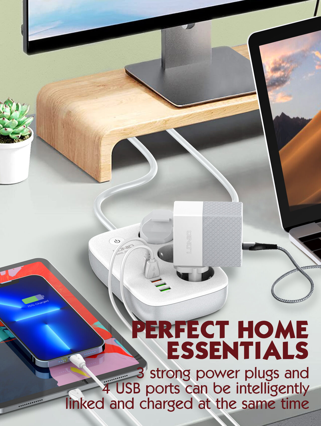 Buy Wholesale China Ldnio Sew3452 Wifi Smart Eu Plug Power Strip 3 ...