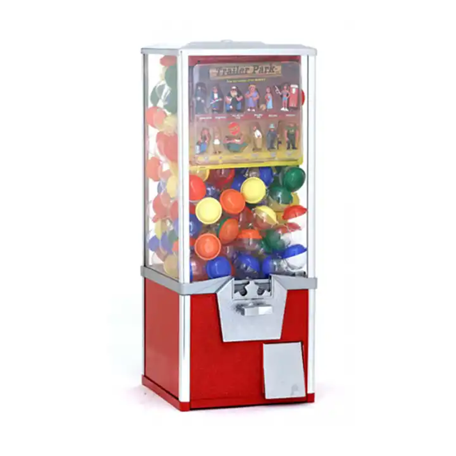 Three Height Special Big Coin Mechanism Toy Bounce Ball Vending Machine ...