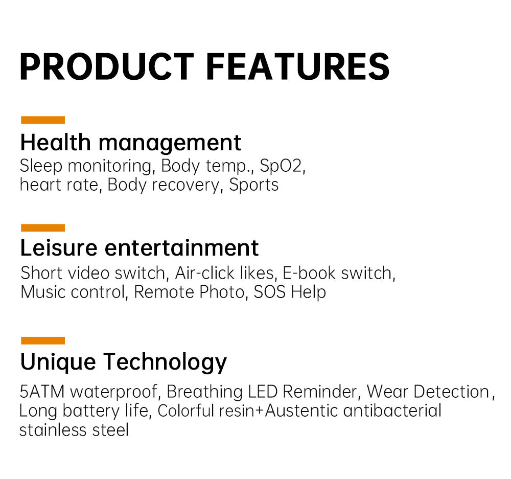 Buy Wholesale China Factory Price Health Ring Smart Ring With Take ...