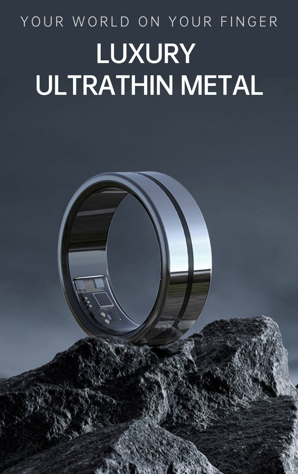 Buy Wholesale China Eiot Ultra Thin 2mm Thickness Health Ring With Led ...