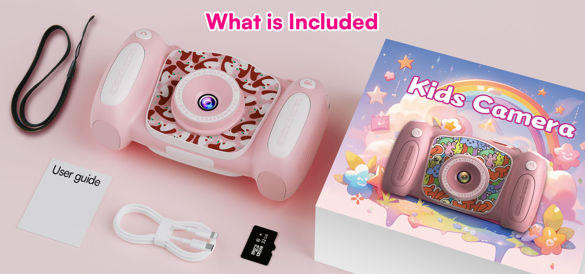 Bulk Buy China Wholesale Cute Kids Camera 2'' Tft Lcd Built-in 5 Game ...