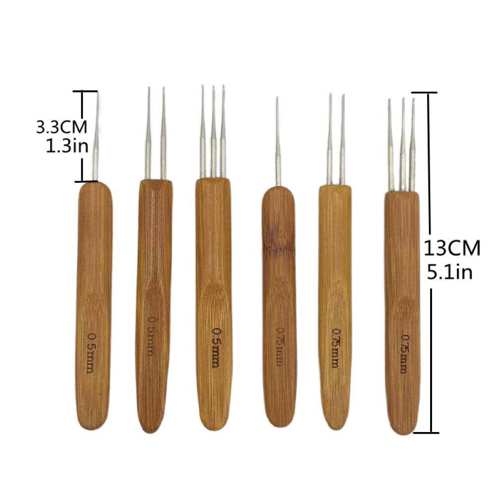 Factory Direct High Quality China Wholesale Bamboo Handle Crochet Hook ...