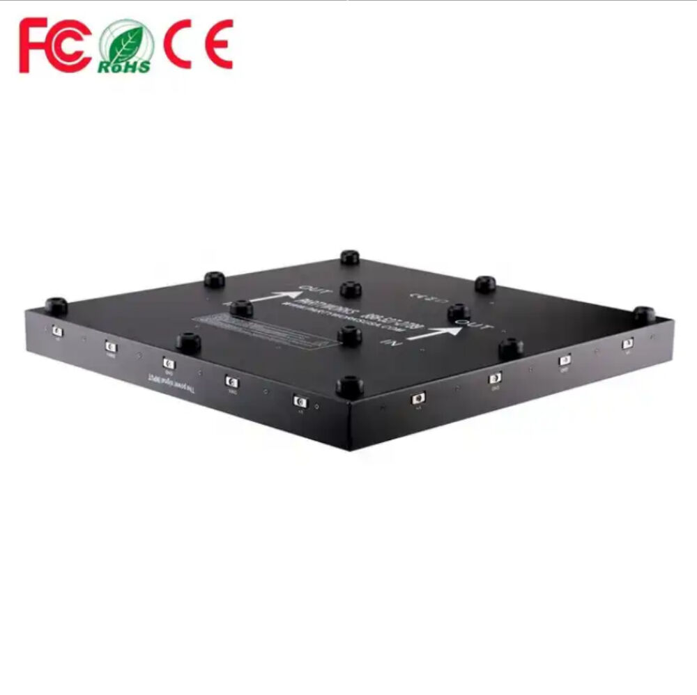 Magnetic Build-in Battery Led Dance Floor Floor Stage Light Wireless ...