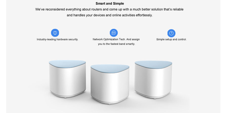 Buy Wholesale China High Quality Whole Home Wi-fi Coverage 3 Pack 802 ...
