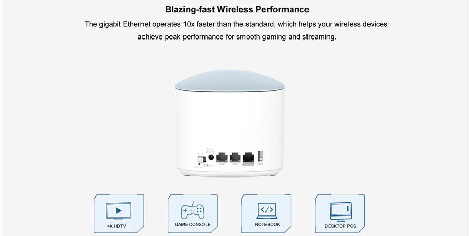 Buy Wholesale China High Quality Whole Home Wi-fi Coverage 3 Pack 802 ...