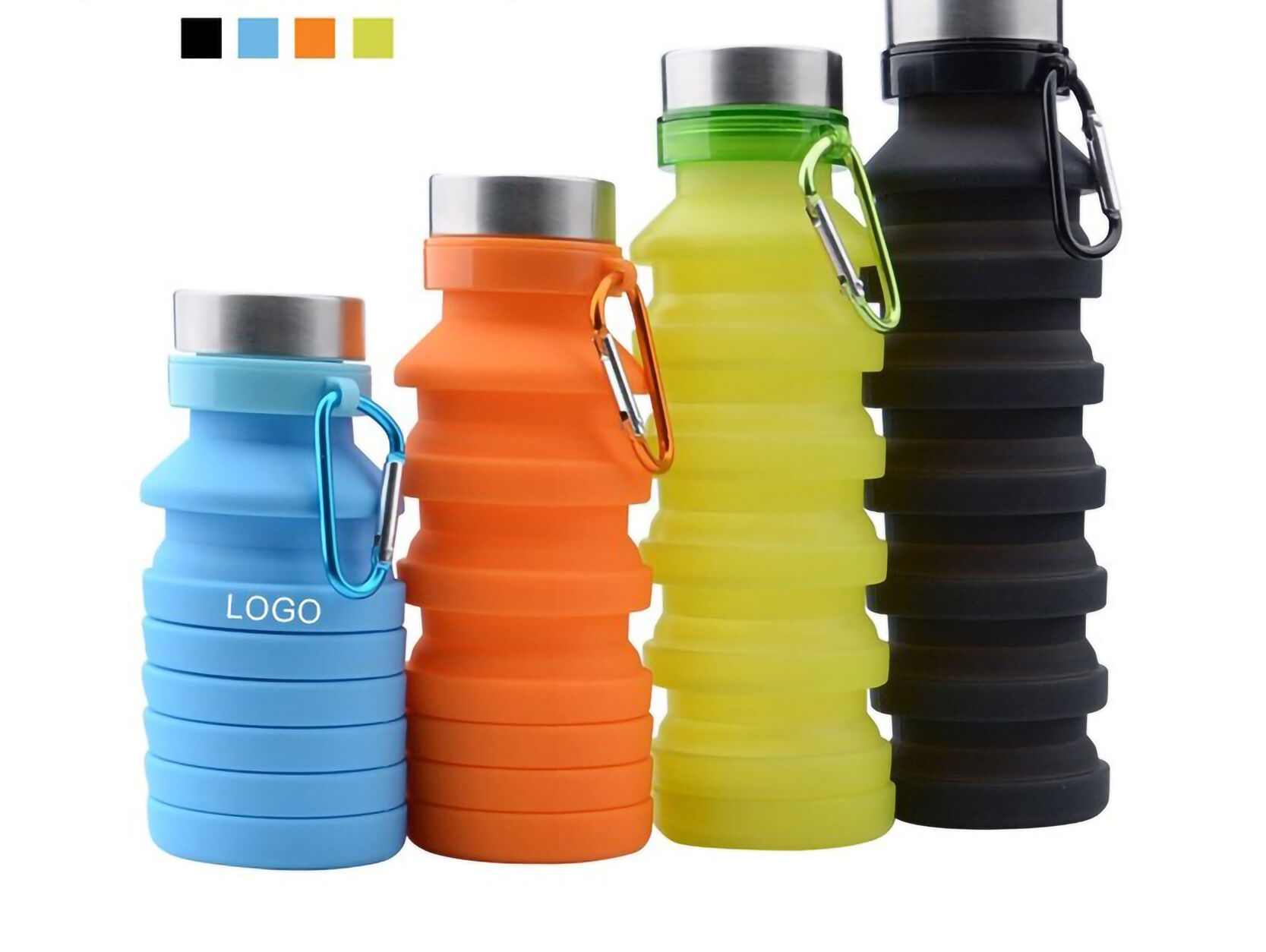 Buy Wholesale China 550ml Creative Silicone Folding Kettle Running ...