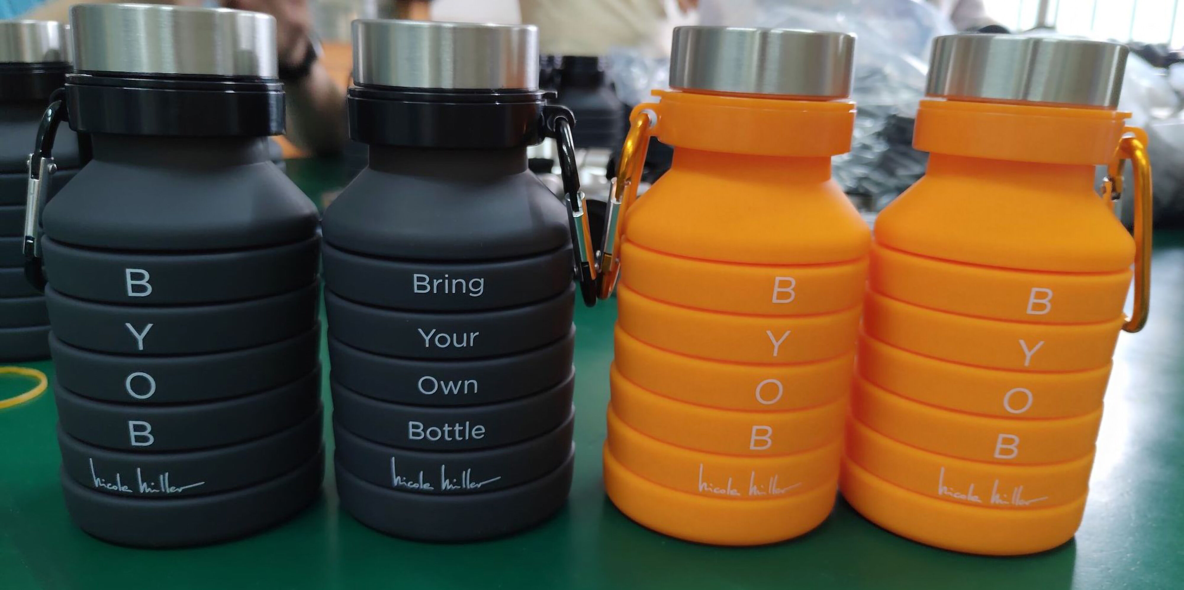 Buy Wholesale China 550ml Creative Silicone Folding Kettle Running ...