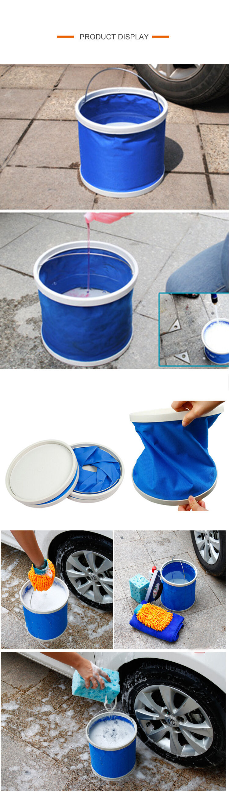 Bulk Buy China Wholesale Multifunctional Portable Car Wash Bucket ...