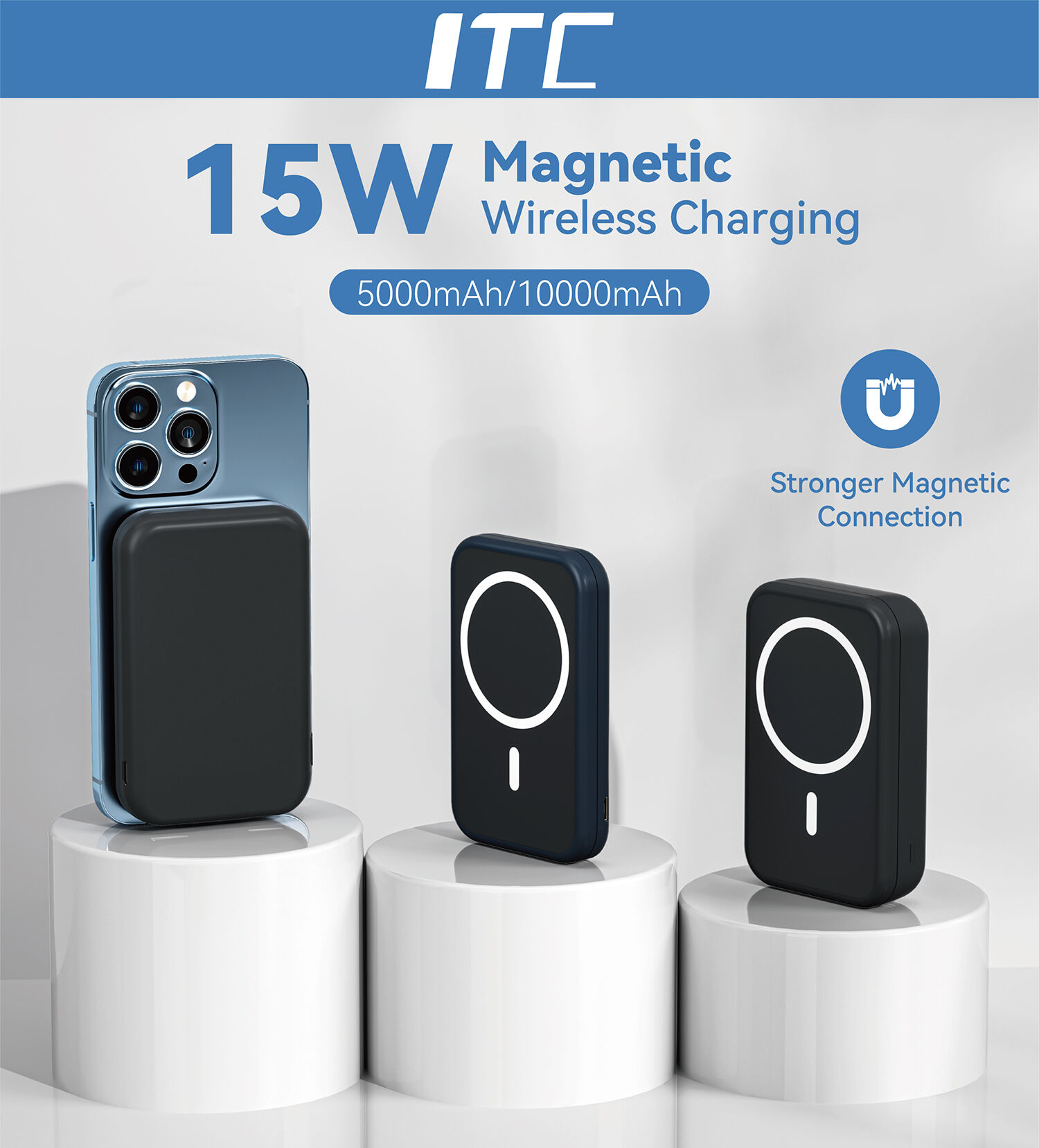 Buy Wholesale China Wireless Mini Magnetic Powerbank 5000mah Portable ...