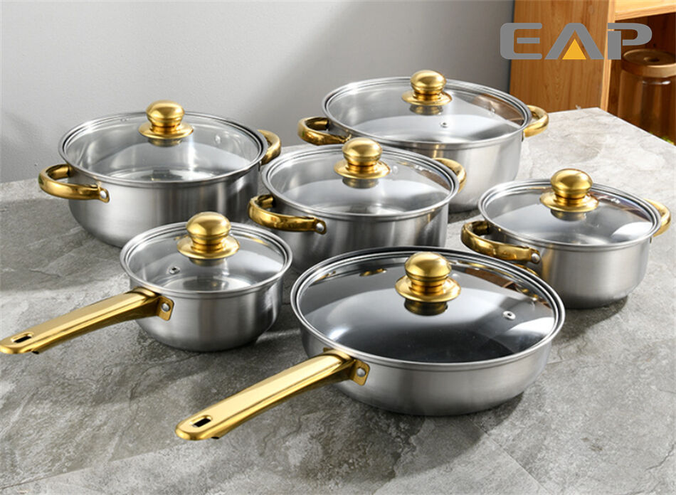 Eap Cookware Set 6pcs Factory Direct Sale Kitchen Pots And Pans ...