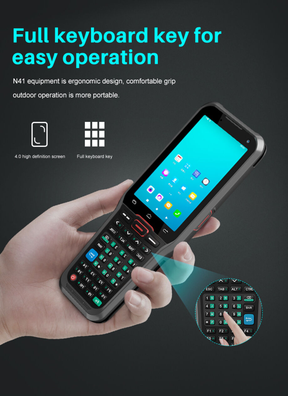 Buy Wholesale China Keyboard Terminal Pda Android 4.0-inch Rugged ...