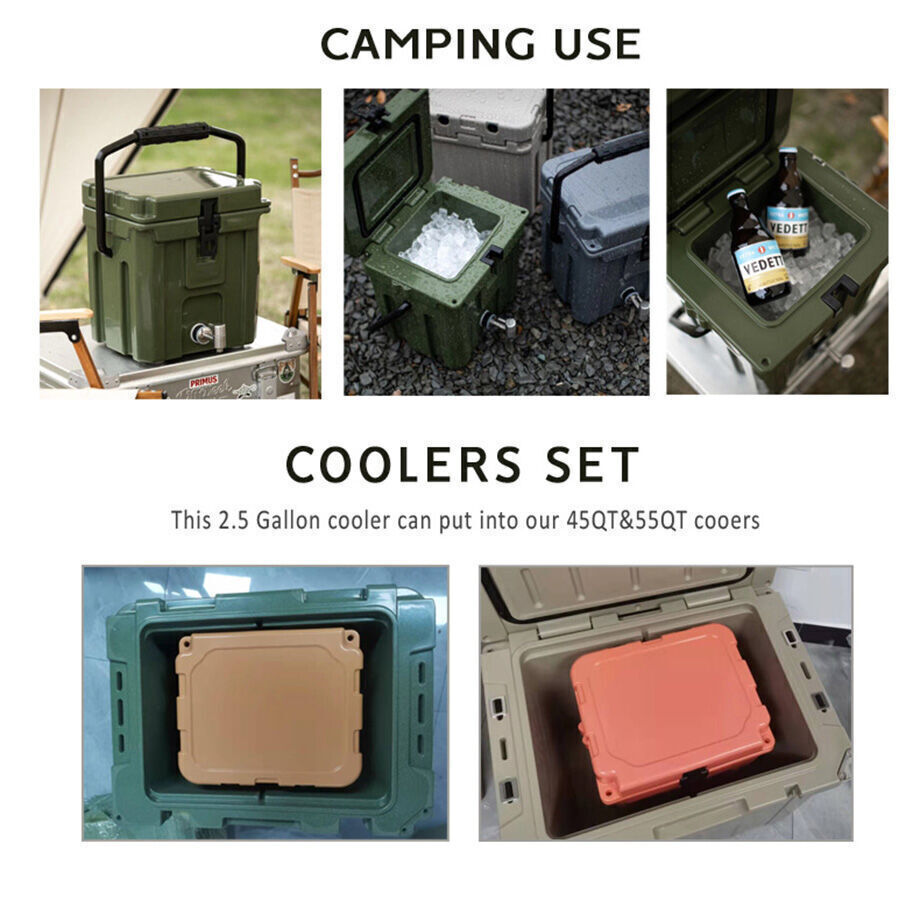 Buy Wholesale China Heavy Duty Rotomolded Cooler Box 10qt Gray Ice ...