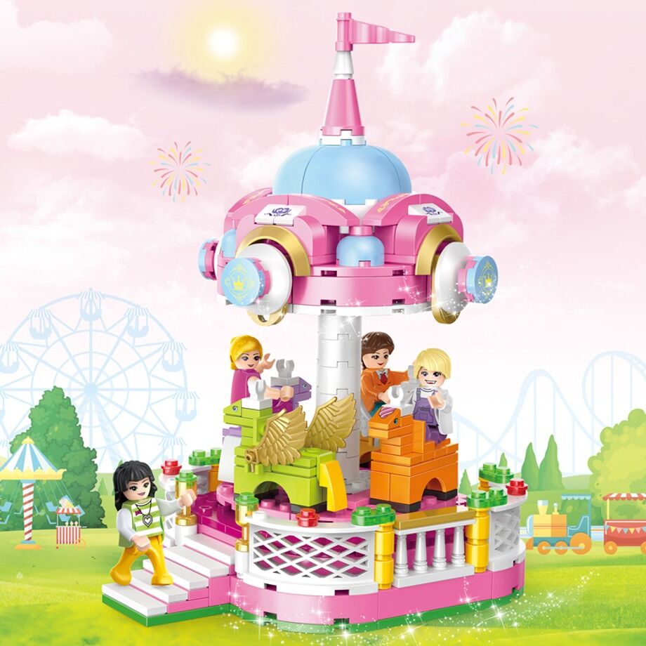 Buy Wholesale China Abs 430 Pcs Educational Girls Amusement Park ...