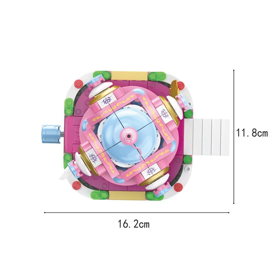 Buy Wholesale China Abs 430 Pcs Educational Girls Amusement Park ...