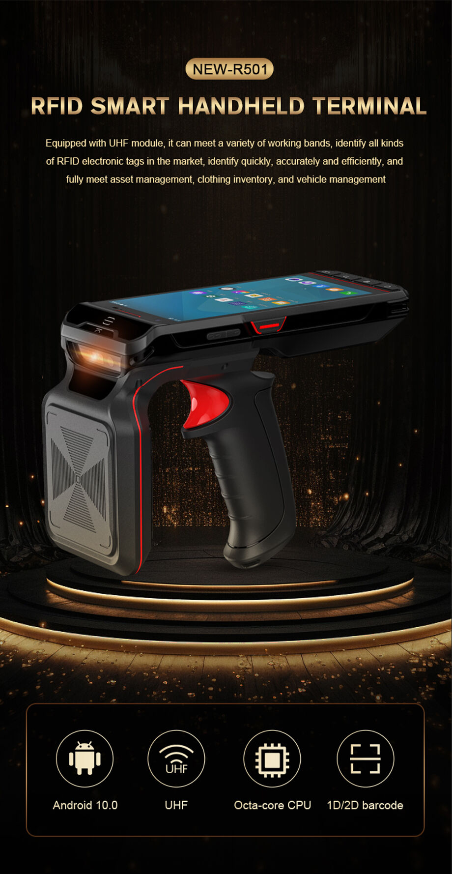 Buy Wholesale China R501 Rugged Mobile Computer 1d 2d Barcode Scanner ...