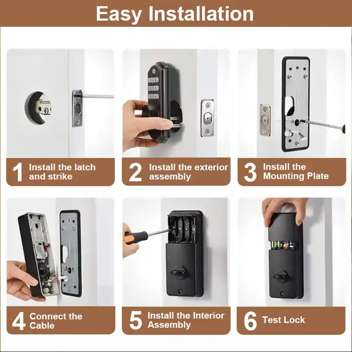 High Quality Waterproof Password Entry Interior Gate Digital America ...