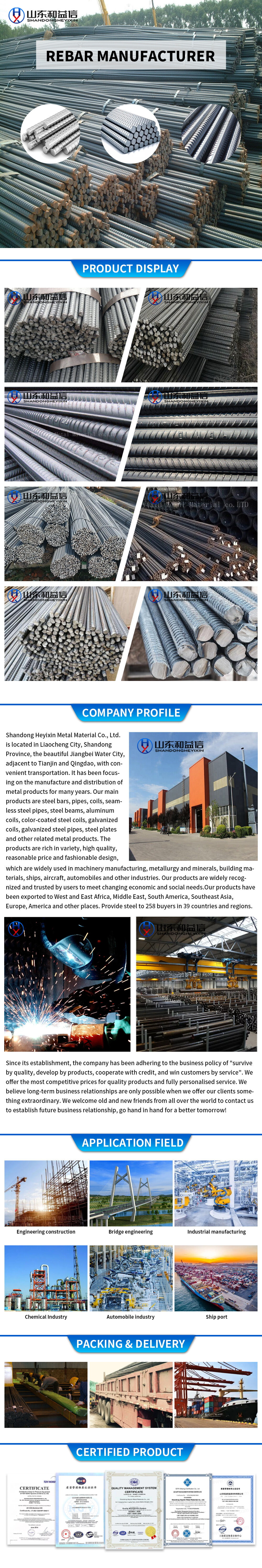 Buy Wholesale China Ss400 S355 Hrb335 Hrb400 Hrb500 Iron Deformed Steel ...