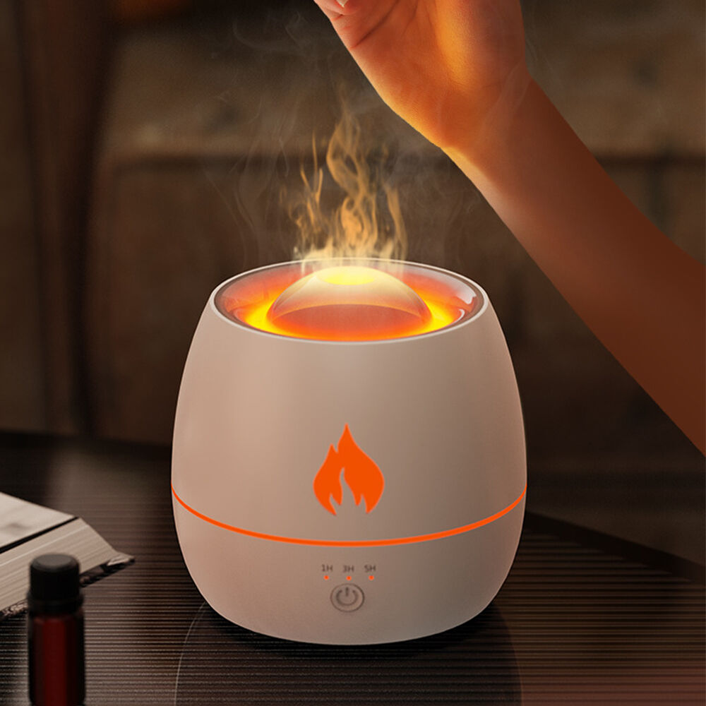 Buy Wholesale China Flame Aromatherapy Diffuser Colorful Ultrasonic ...