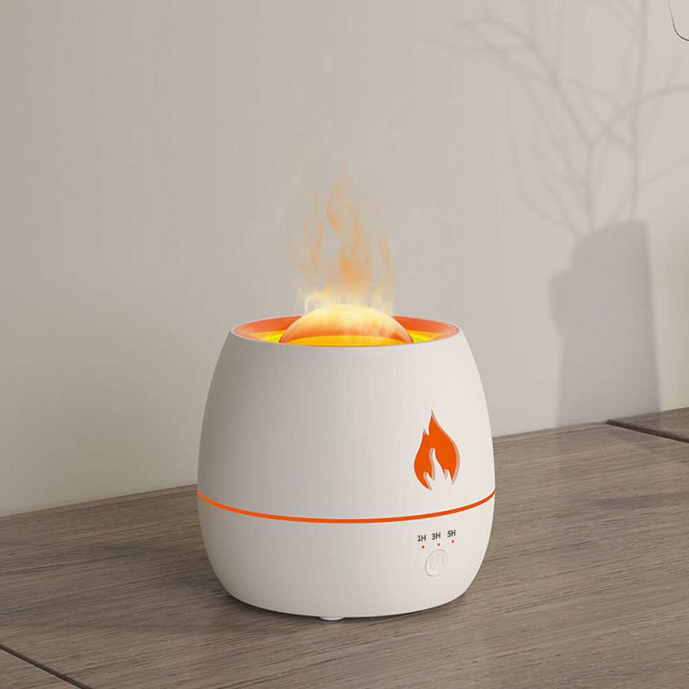 Buy Wholesale China Flame Aromatherapy Diffuser Colorful Ultrasonic Aromatherapy Diffuser Flame ...