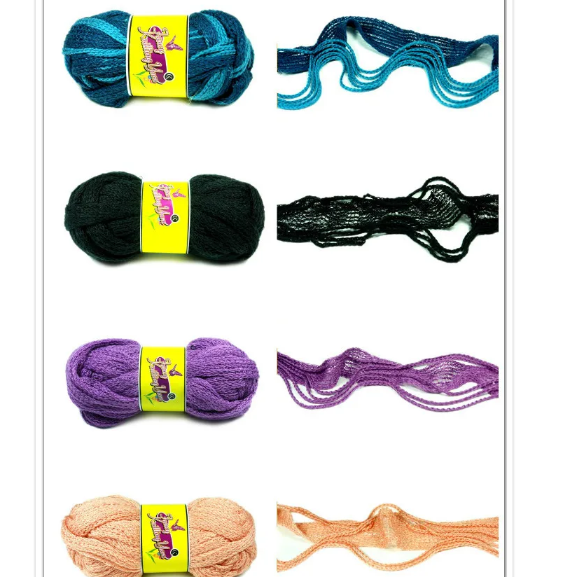 Buy Wholesale China Wholesale Tape Grid Yarn Fancy Fishnet 100% Acrylic ...