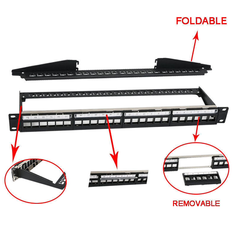 Wholesale 19"1u 24 Ports Ftp Blank Patch Panel, Stp Blank Patch Panel ...
