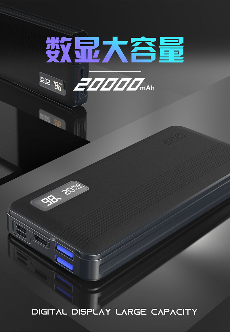 Buy Wholesale China Aspor A399 20000mah New Mold Power Bank With Lcd ...