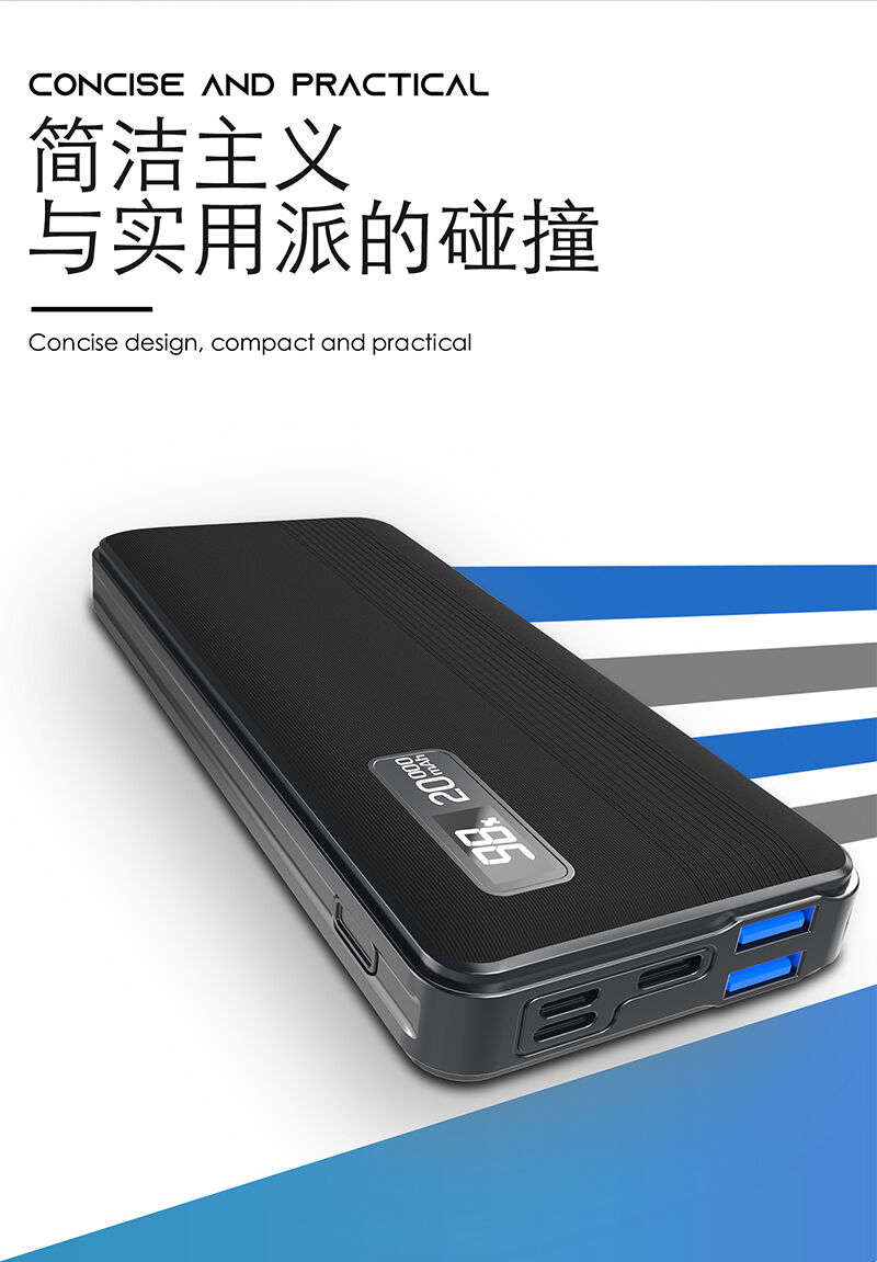 Buy Wholesale China Aspor A399 20000mah New Mold Power Bank With Lcd ...