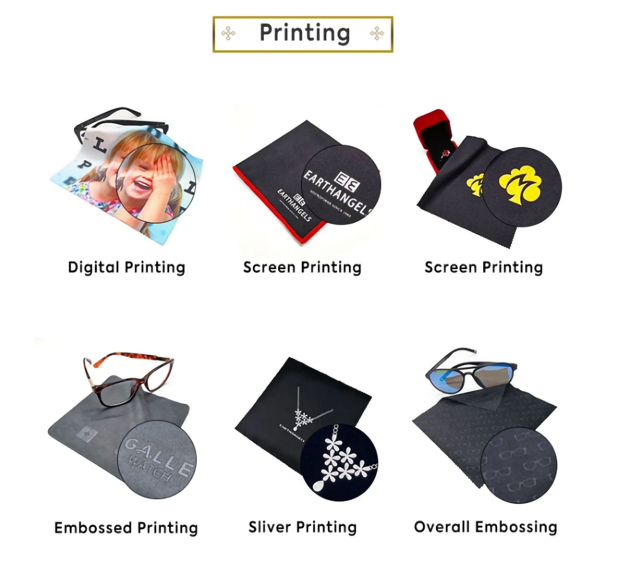 Buy Wholesale China Custom Logo Microfiber Cleaning Lens Cloth For ...