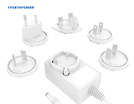Buy Wholesale China 24w 12v 2a Interchangeable Plug Power Adapter Us/eu ...