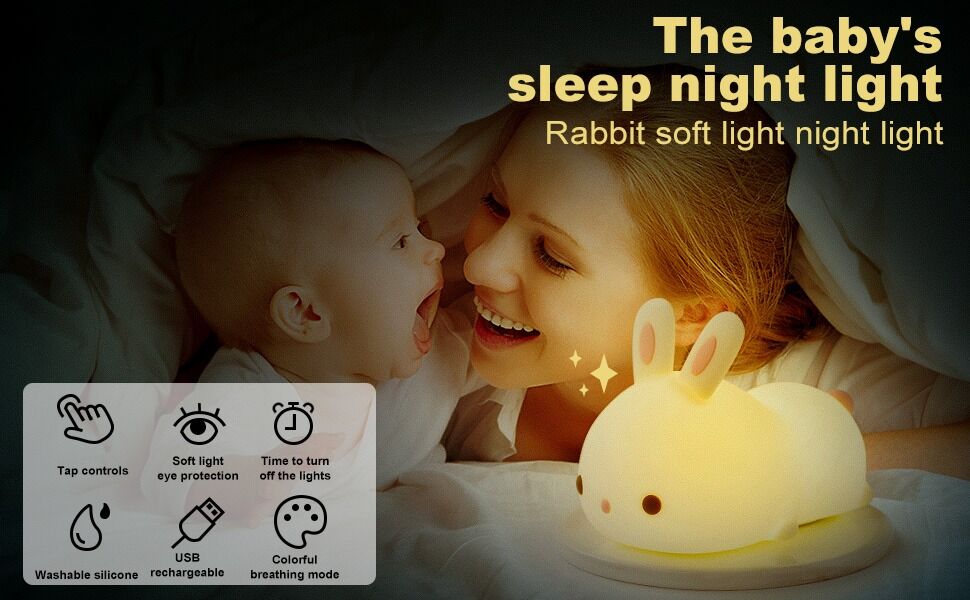 Woo Cute Baby Puppy Night Light For Bedroom Kawaii Nightlight For ...