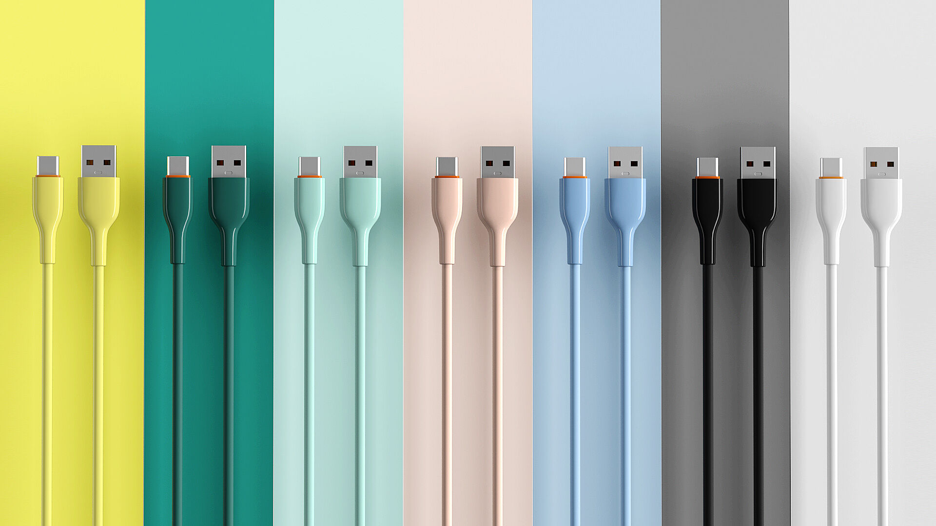 Wholesale High Quality Colorful Softtouch Data Cable Type C To C 60w ...