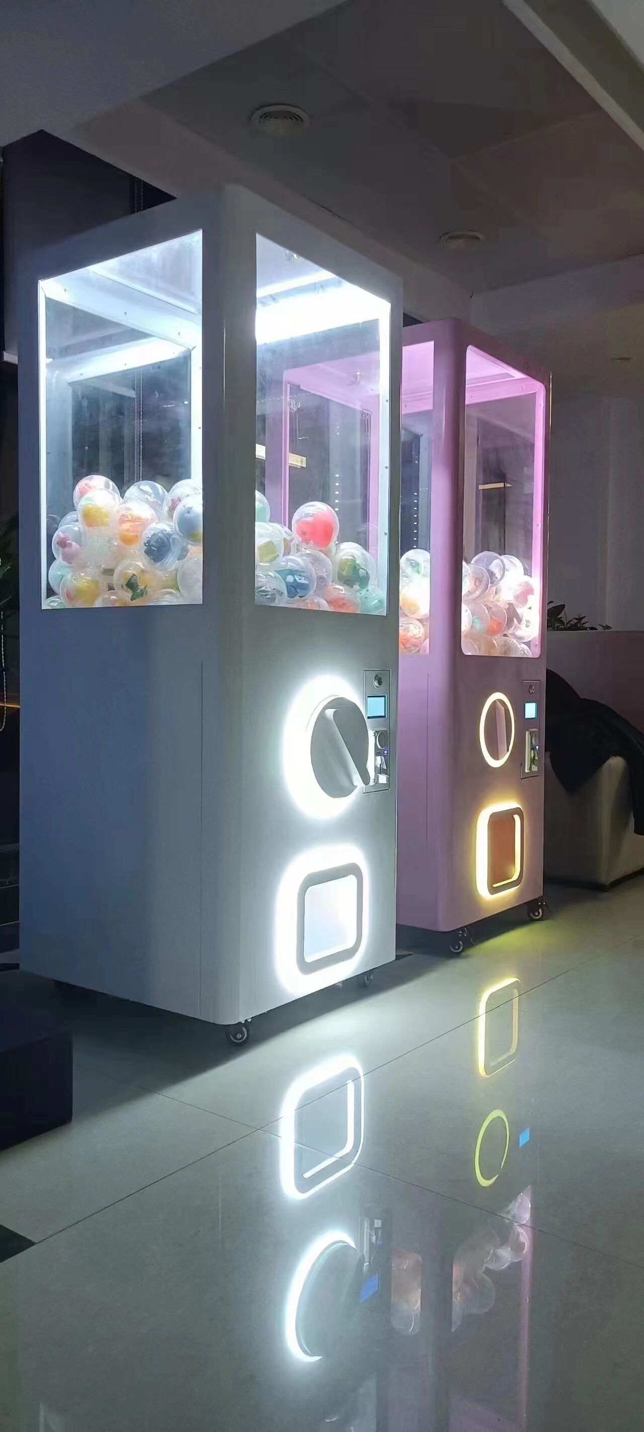 Lollipop Hot Popular 100-120mm Capsule Toy Vending Machine, Plug-in ...