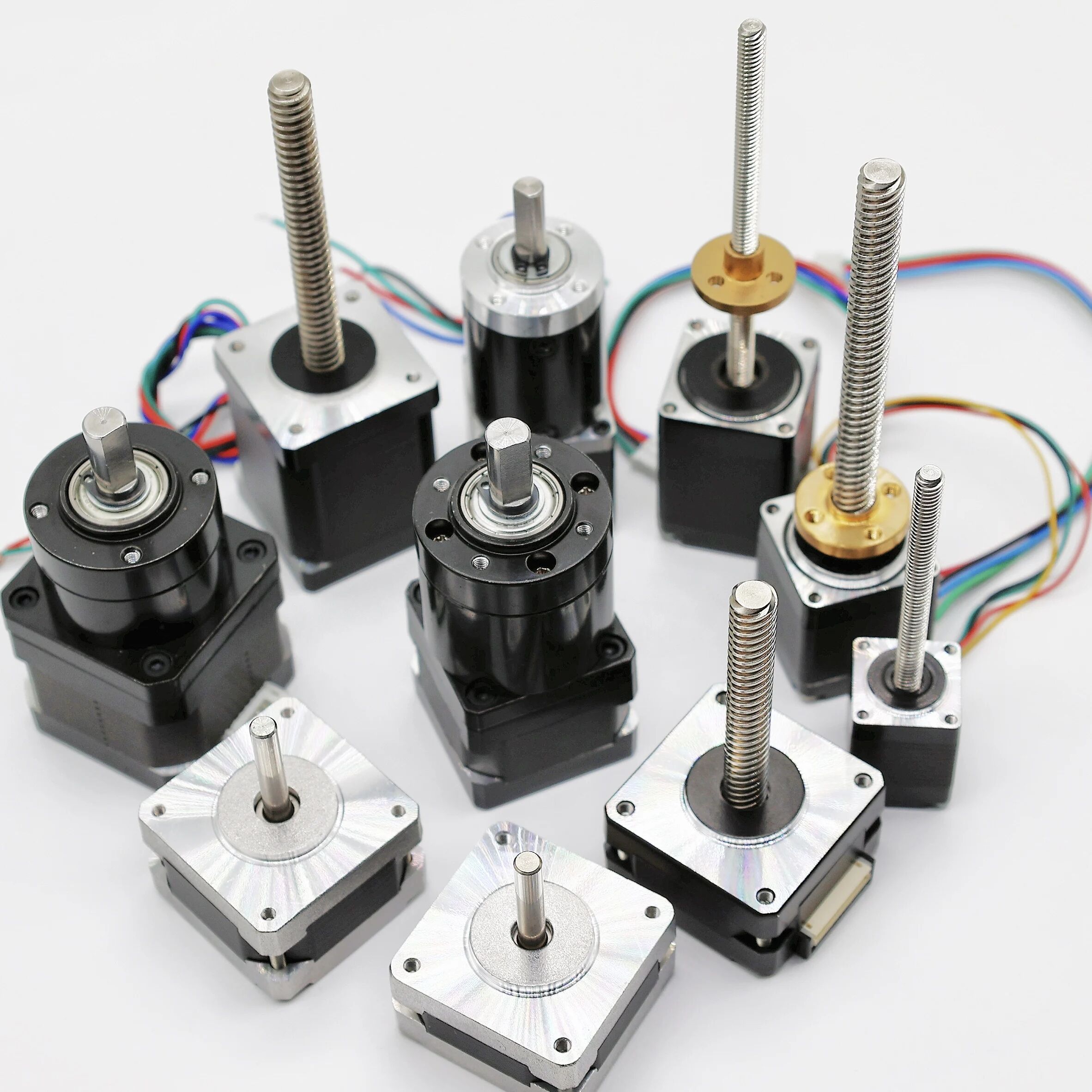 Stepping Motors Nema 11 28mm High Torque Stepper Motor High Torque Design 2-phase Hybrid Step ...