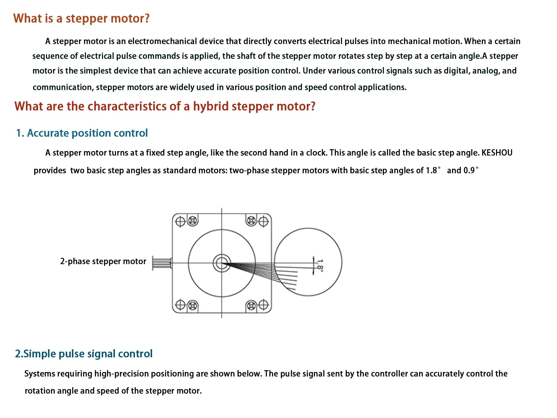 Stepping Motors Nema 11 28mm High Torque Stepper Motor High Torque Design 2-phase Hybrid Step ...