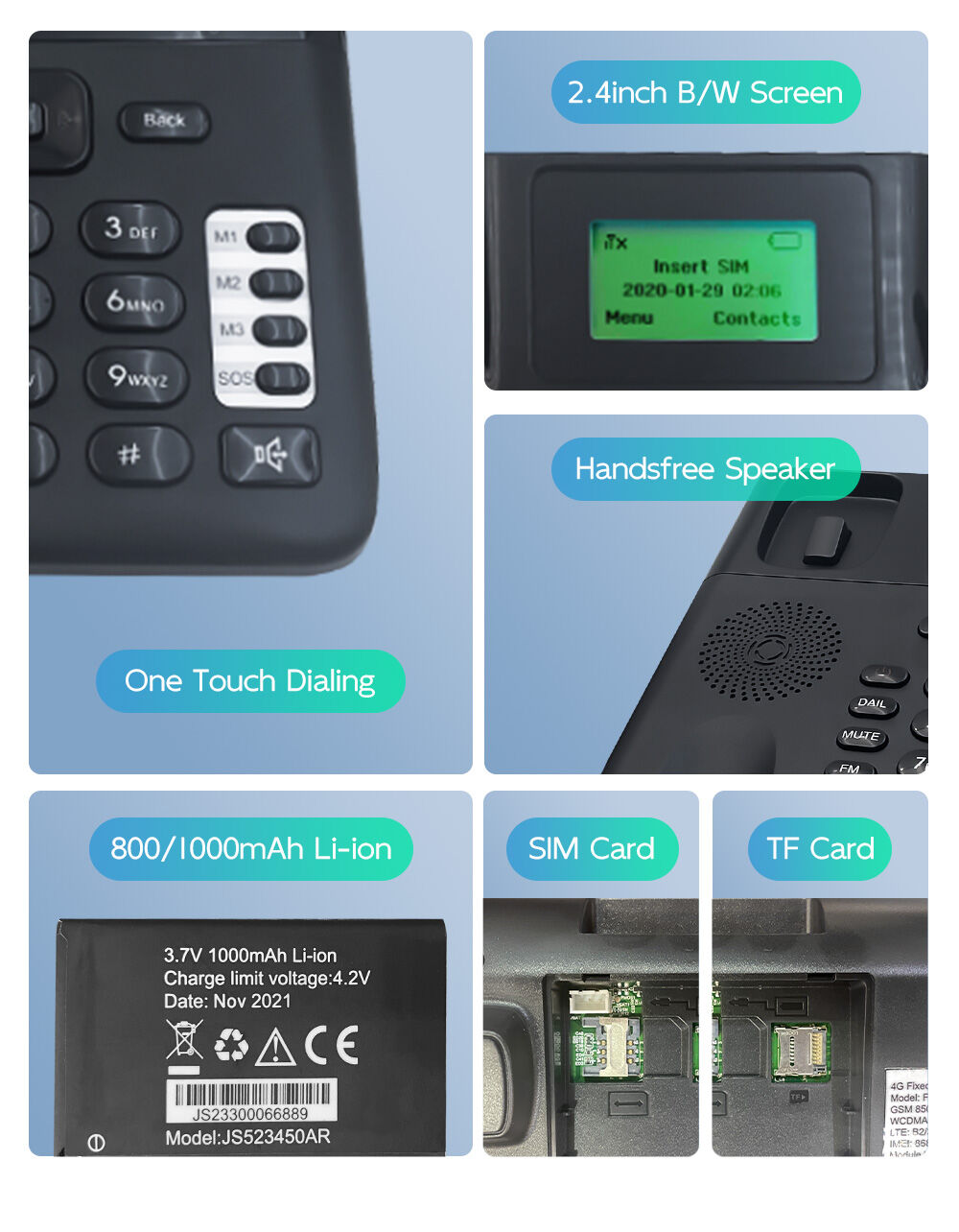 Bulk Buy China Wholesale Cordless Phone 4g Lte Gsm Fixed Wireless ...