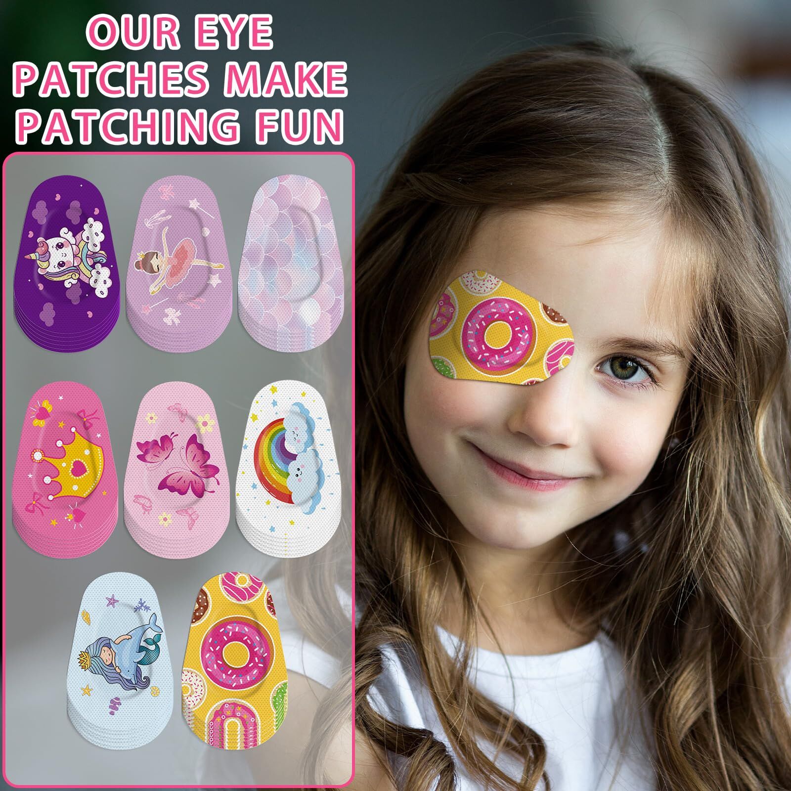 Adhesive Eye Patches For Kids Kids Eye Patches Cute Latex Free Adhesive ...