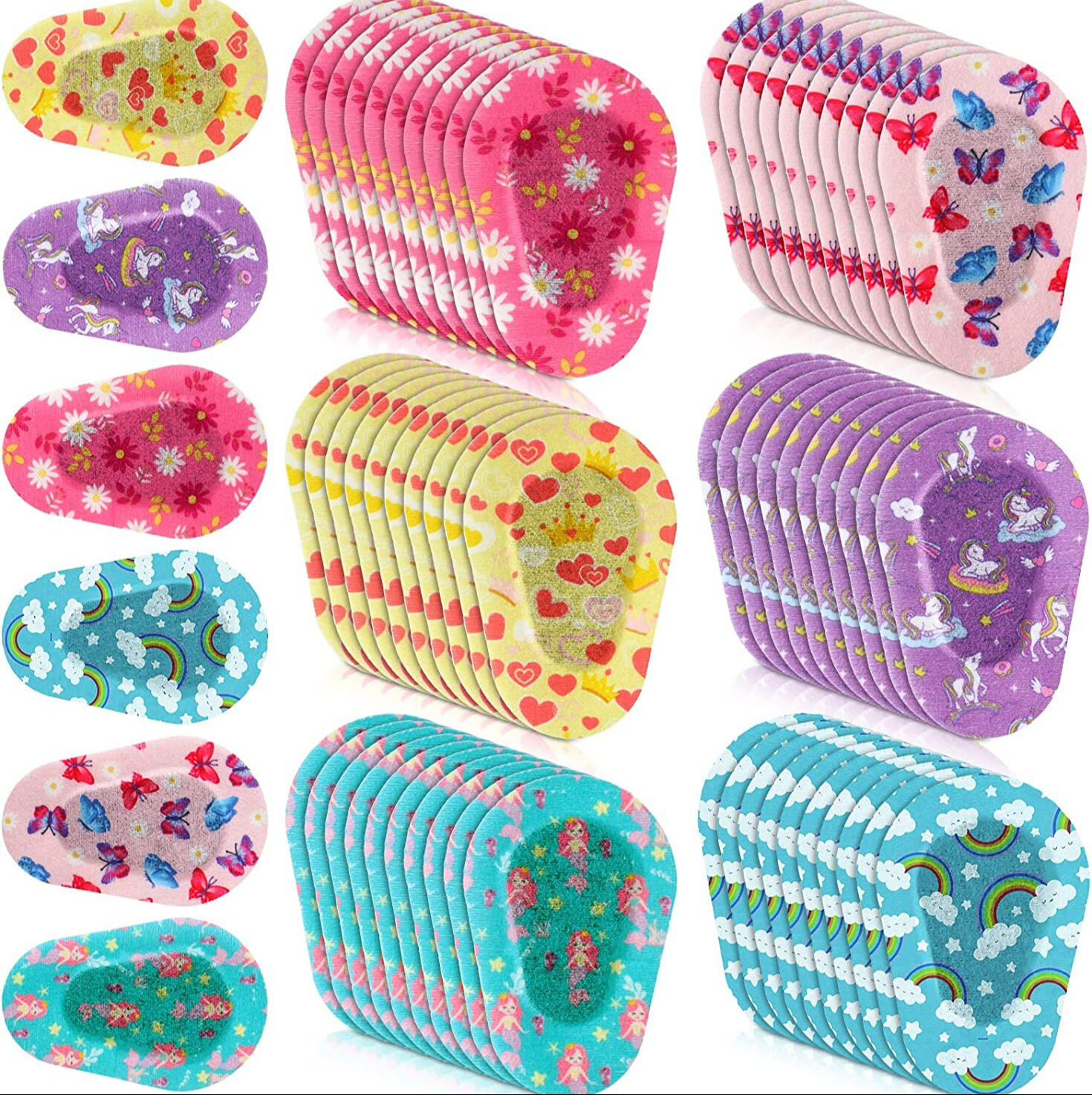 Adhesive Eye Patches For Kids Kids Eye Patches Cute Latex Free Adhesive ...