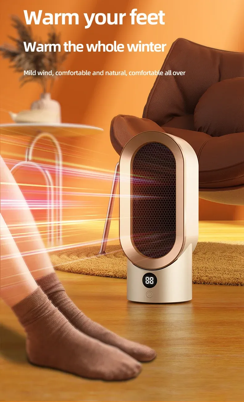 Buy Wholesale China Intelligent Temperature Control Home Mini Heater ...