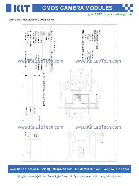 Buy Hong Kong SAR Wholesale Klt-2ampf-sc200ai V1.0 2mp Smartsens ...