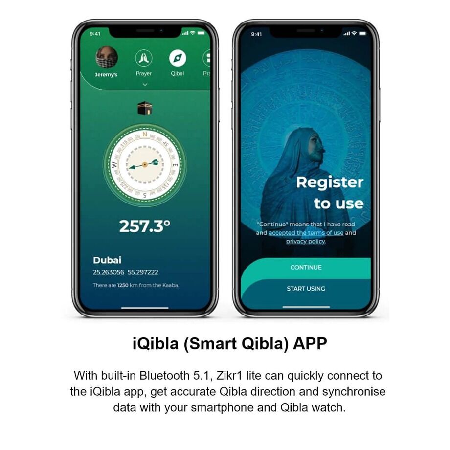 Buy Wholesale China Iqibla Aluminum Alloy Digital Tasbih Oled Screen ...