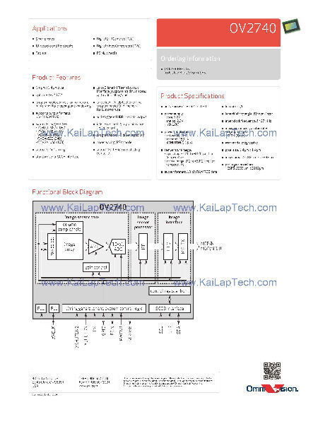 Klt-c8mf-ov2740 V1.0 2mp Ov2740 Mipi Interface M12 Fixed Focus Camera ...