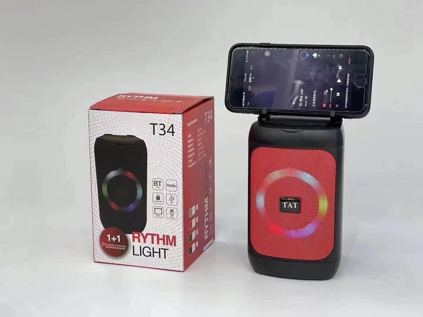 Ebesta Oem Factory Best Outdoor Bt Speaker +rgb+portable Speaker+with ...