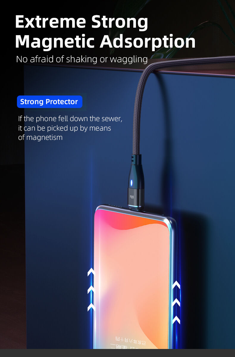 Buy Wholesale China Hot Selling Magnetic Charger Cable 6 In 1 Nylon 60w 3a Custom Fast Usb ...